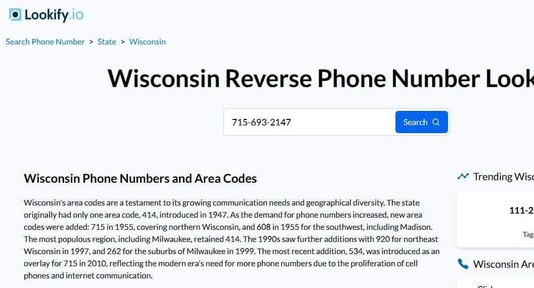 Ultimate Guide on Wisconsin Reverse Phone Number Lookup 2025