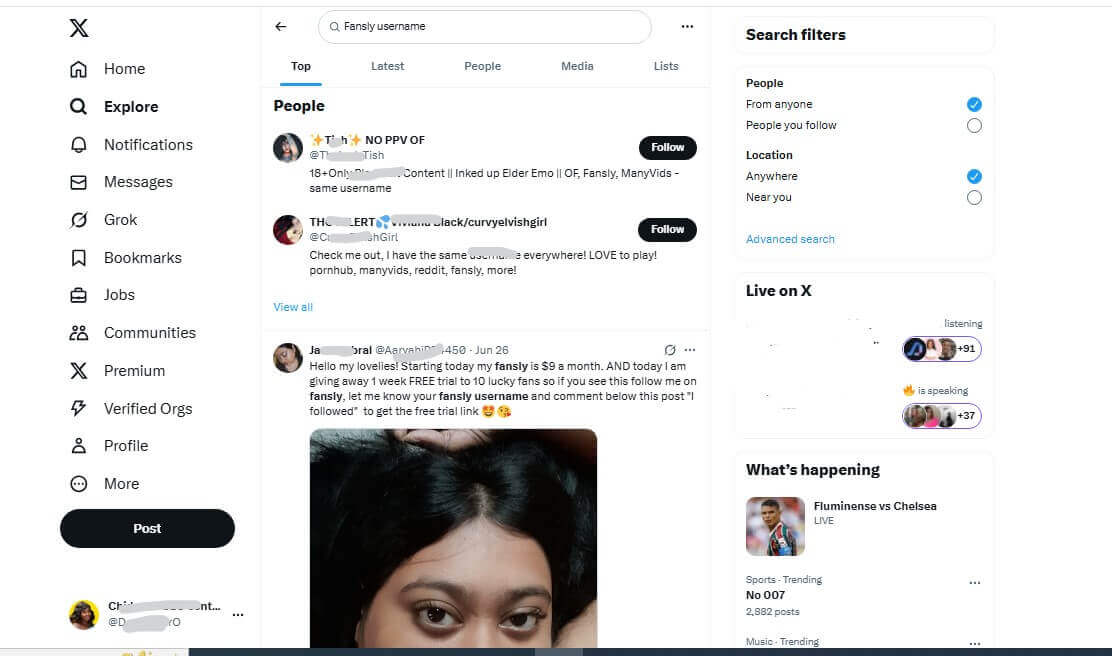 Fansly Search: How to Find Someone on Fansly