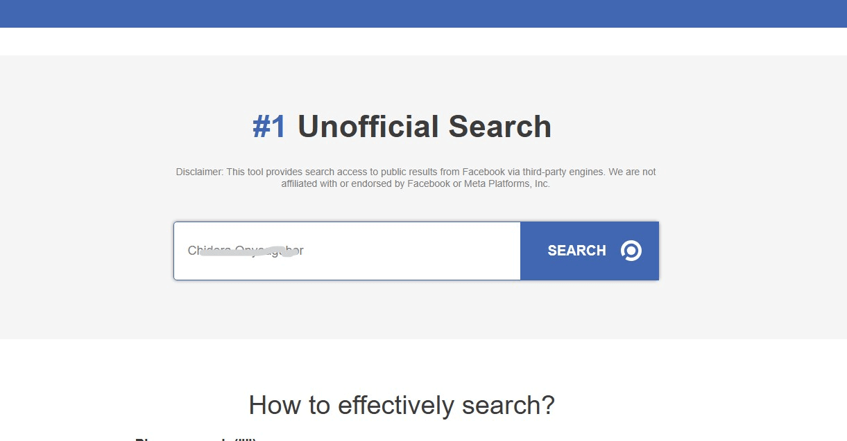 How to Find Someone on Facebook without Logging in