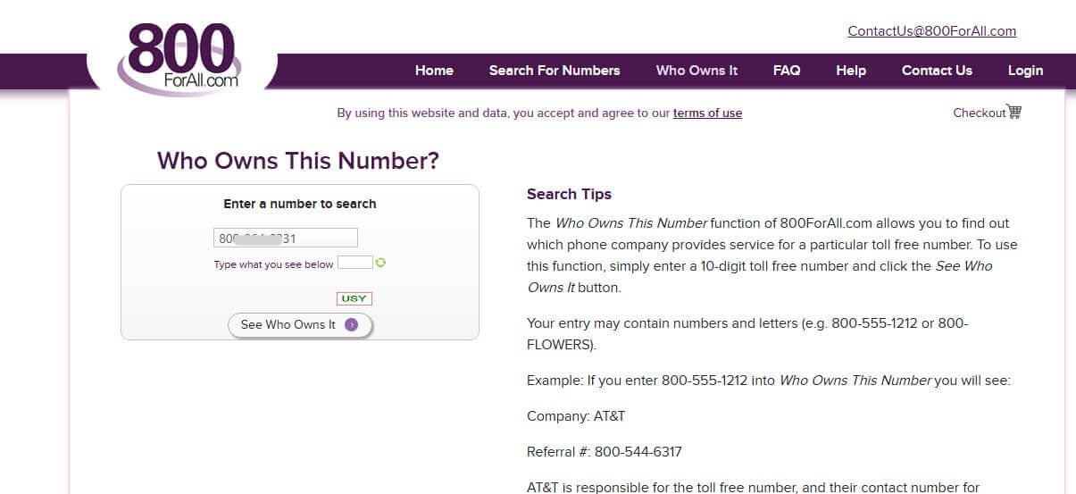 How to Look up a Toll-Free Number?