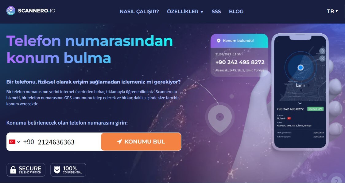 How to Find Location by Phone Number without a Program in Turkey