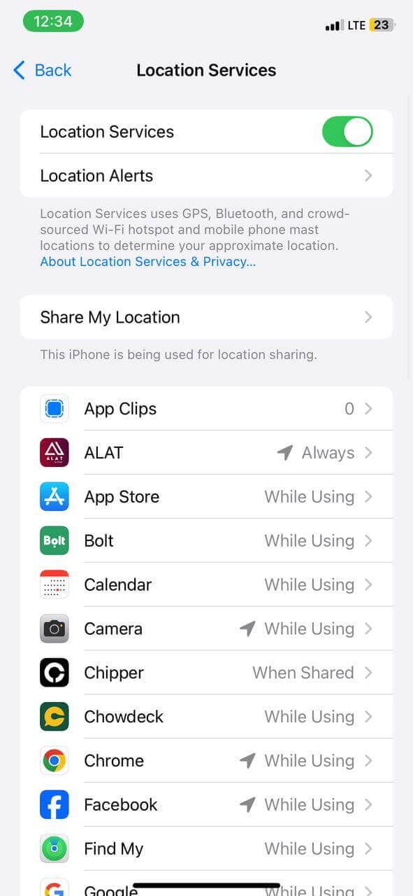 No Location Found vs Location Not Available in Find My