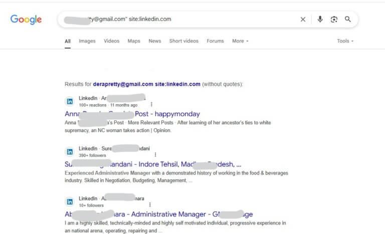 Reverse Gmail Lookup: How to Find People Behind Gmail Address