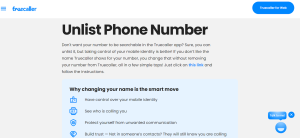 How to Opt Out & Unlist Phone Number from TrueCaller